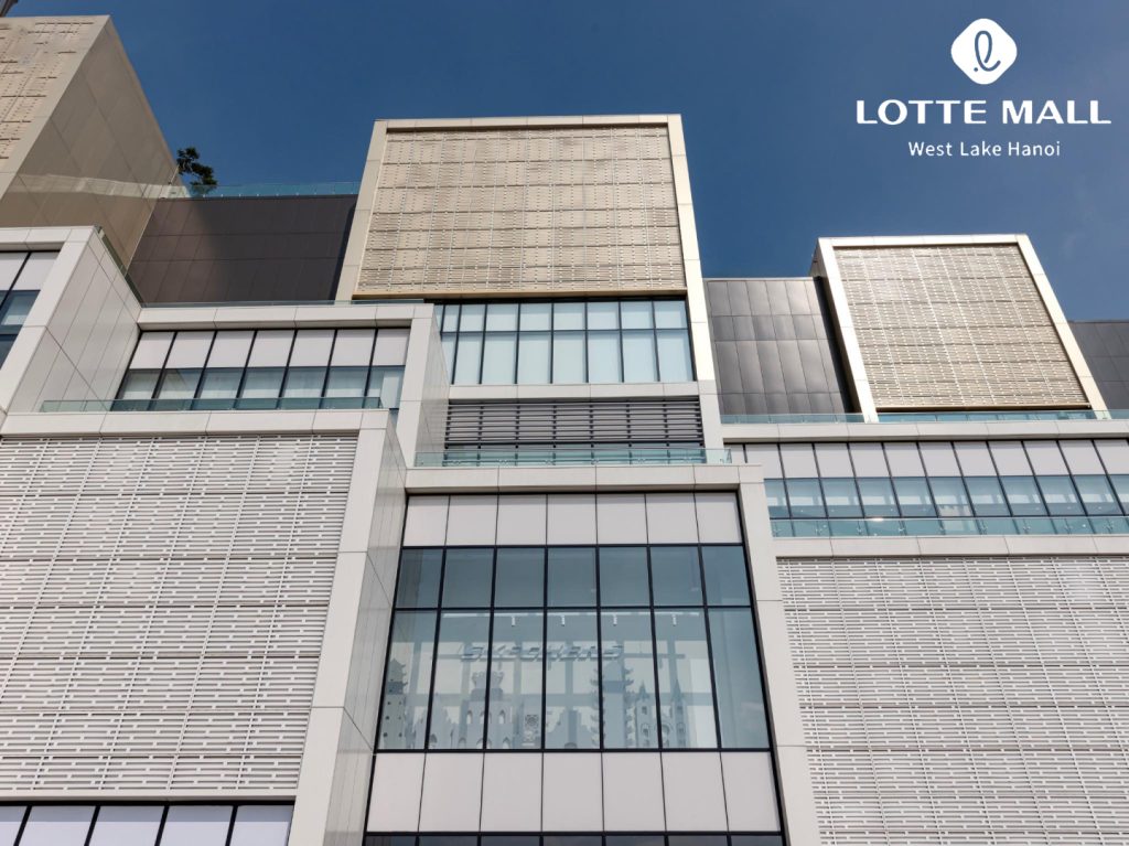 Dự án dán phim cách nhiệt cho Toà Lotte Mall West Lake